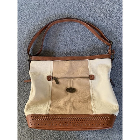 b.o.c. | Bags | Boc Born Concept Hobo Boho Tote Shoulder Purse White ...